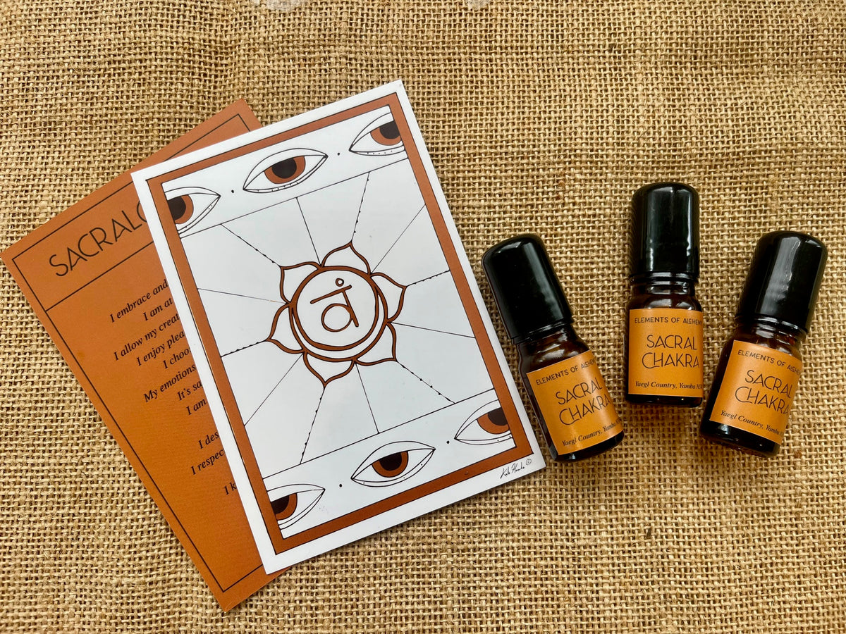 Sacral Chakra Oil & Mantra Card – Elements of Alchemy